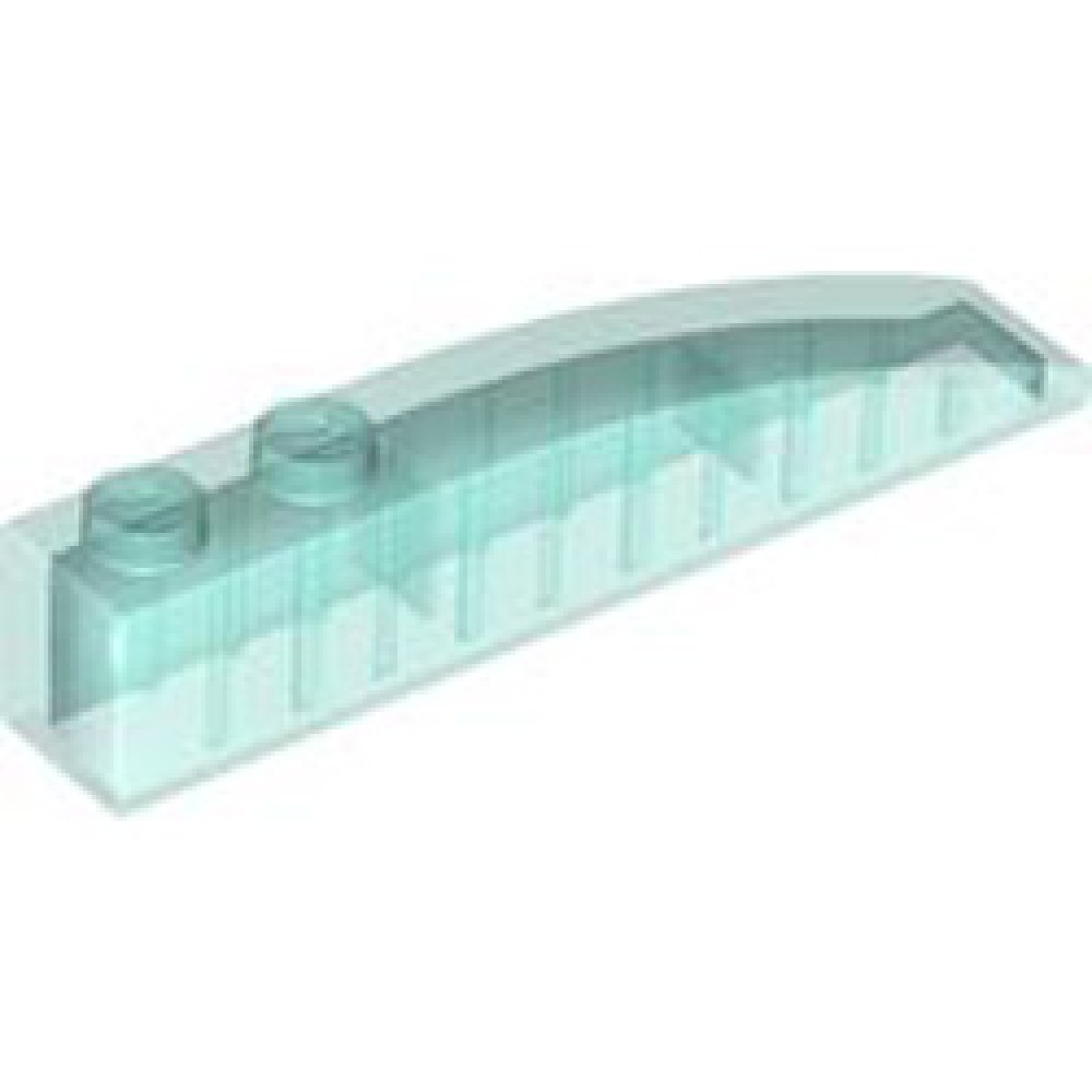 LEGO Part 6240378 - 35164 - Brick 1x6 with Bow Transparent Light Blue ...
