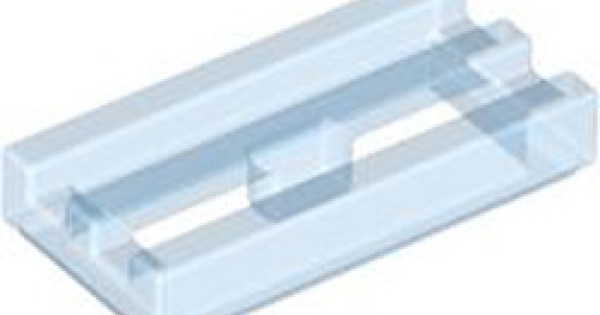 LEGO Part 6001232 - 35248 - Radiator Grille 1x2 Transparent Fluorescent ...