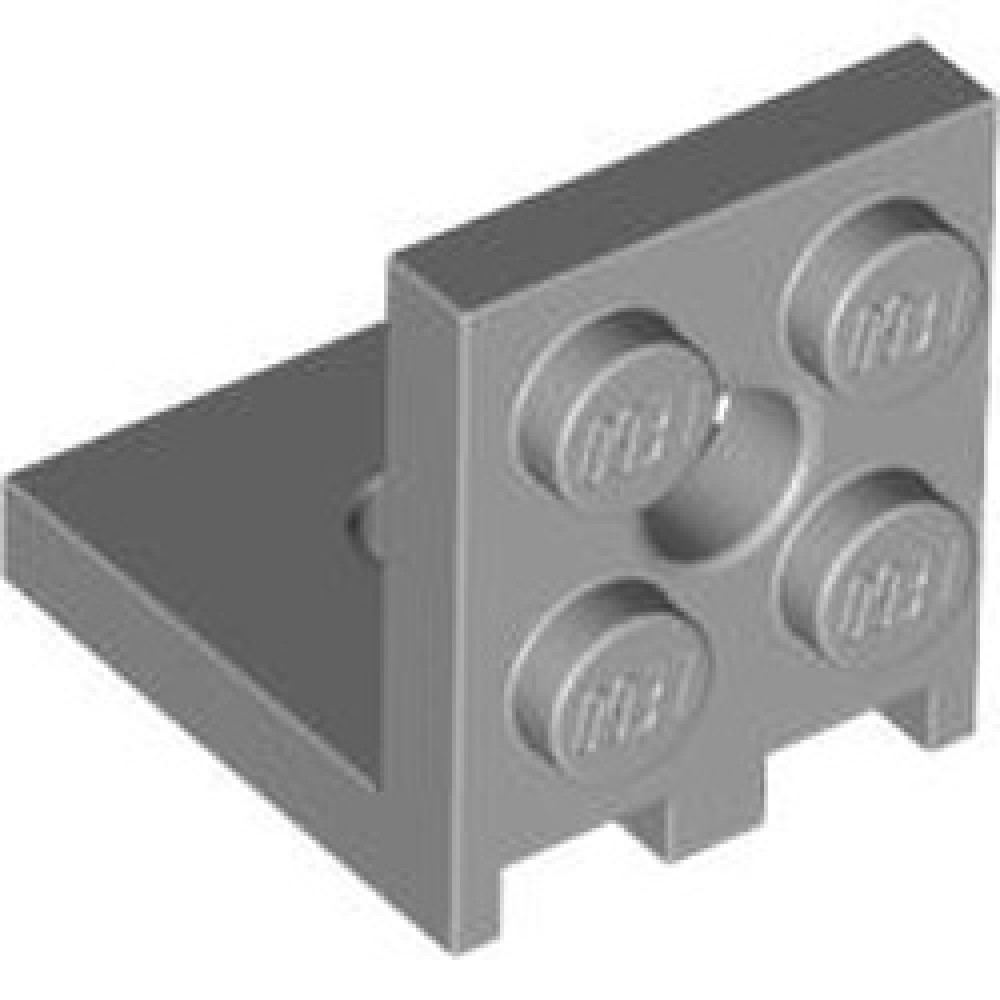 LEGO Part 6254807 - 35262 - Plate 2x2 Angle Medium Stone Grey | LEGO ...
