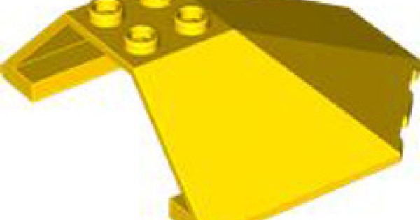 LEGO Part 6293859 - 35332 - Cockpit 6x6x2 Bright Yellow | LEGO Bricks ...