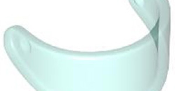 LEGO Part 4652811 - 35334 - Mini Visor Transparent Light Blue | LEGO ...