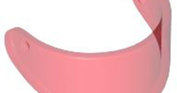 LEGO Part 6244788 - 35334 - Mini Visor Transparent Red | LEGO Bricks ...