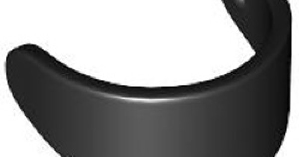 LEGO Part 6252803 - 35334 - Mini Visor Black | LEGO Bricks, Replacement ...