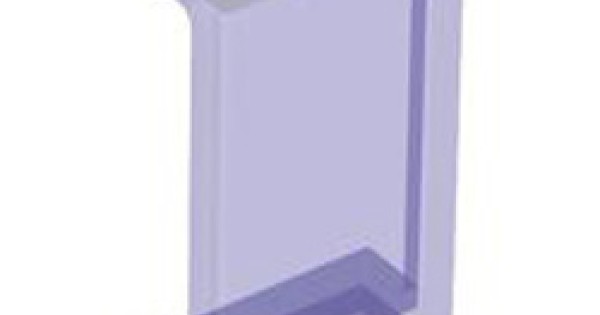 LEGO Part 6239390 - 35340 - Wall Element 1x2x3 Transparent Bright ...