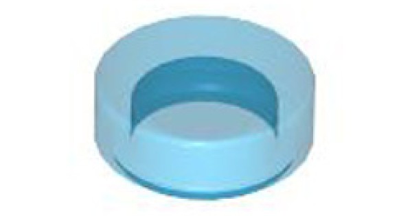 LEGO Part 6273627 - 35380 - Flat Tile 1x1 Round Transparent Blue | LEGO ...