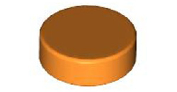 LEGO Part 6284582 - 35381 - Flat Tile 1x1 Round Bright Orange | LEGO ...