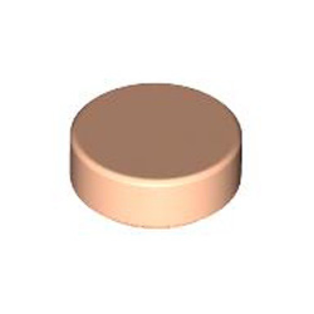 LEGO Part 6315196 - 35381 - Flat Tile 1x1 Round Light Nougat | LEGO ...