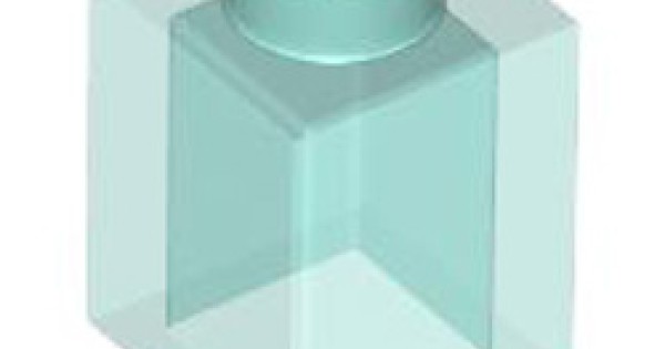 LEGO Part 6240551 - 35382 - Brick 1x1 Transparent Light Blue | LEGO ...