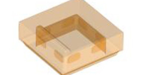LEGO Part 6254252 - 35403 - Flat Tile 1x1 Transparent Bright Orange ...