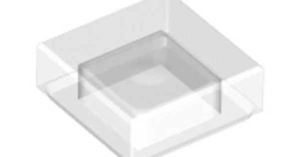 LEGO Part 6254254 - 35403 - Flat Tile 1x1 Transparent White | LEGO ...