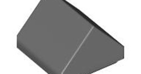 LEGO Part 6262021 - 35464 - Roof Tile 1x1 Degree 45 without Knobs Dark ...