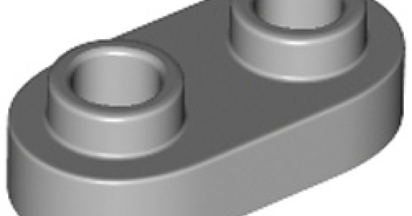 LEGO Part 6248890 - 35480 - Plate 1x2 Rounded Medium Stone Grey | LEGO ...