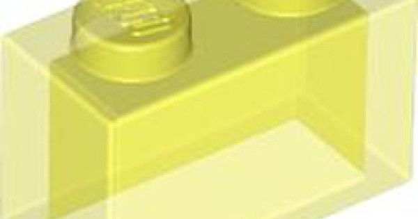 LEGO Part 6081496 - 35743 - Brick 1x2 without Pin Transparent ...