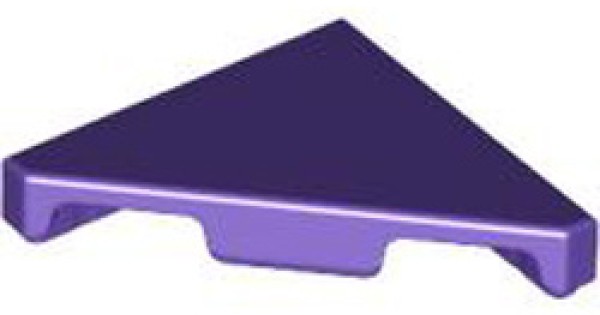 LEGO Part 6424624 - 35787 - Tile 2x2 with 45 Degree Cut Medium Lilac ...