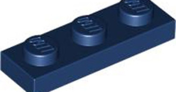 LEGO Part 4177735 - 3623 - Plate 1x3 Earth Blue | LEGO Bricks ...