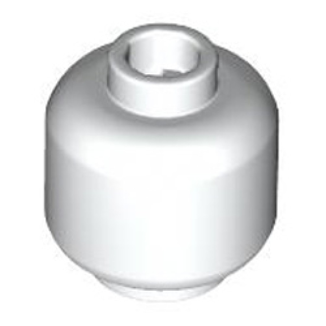 LEGO Part 362601 - 3626 - Mini Head White | LEGO Bricks, Replacement ...