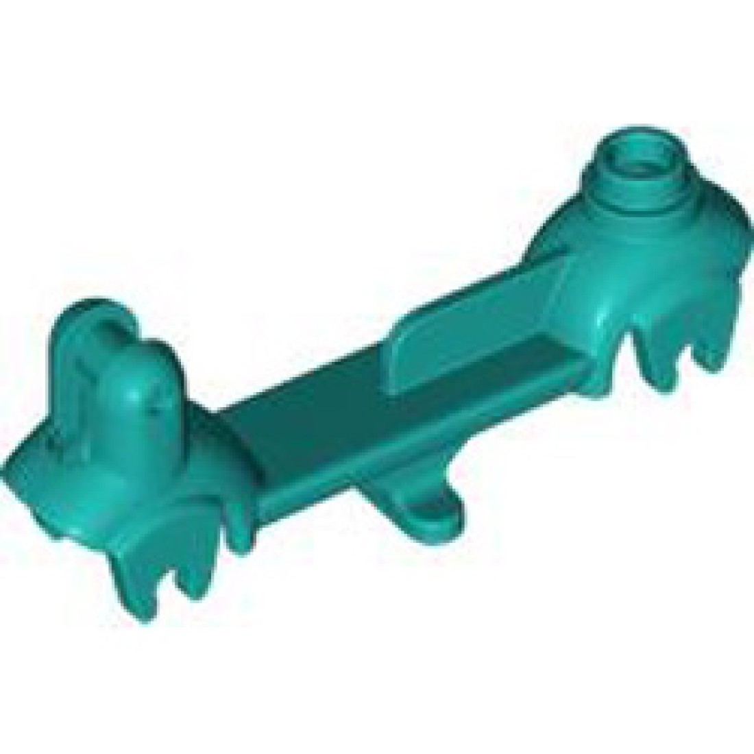 LEGO Part 6220463 - 36273 - Scooter Number 2 Bright Bluish Green | LEGO ...
