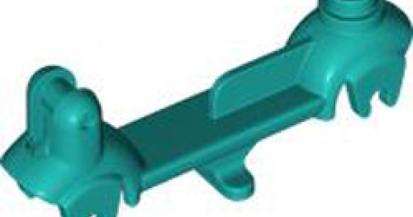 LEGO Part 6220463 - 36273 - Scooter Number 2 Bright Bluish Green | LEGO ...