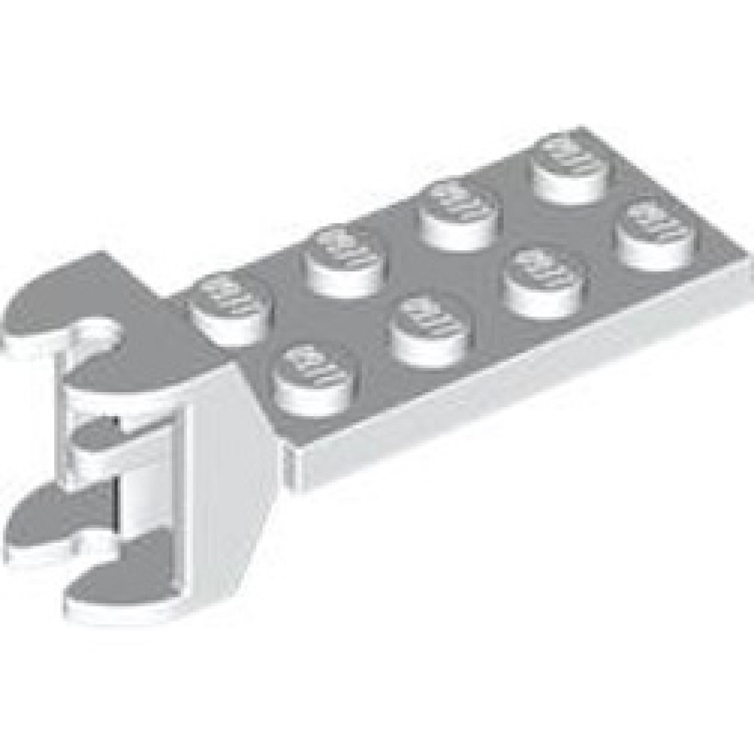 LEGO Part 6310912 - 3640 - Plate 2x4 Across Hinge White | LEGO Bricks ...