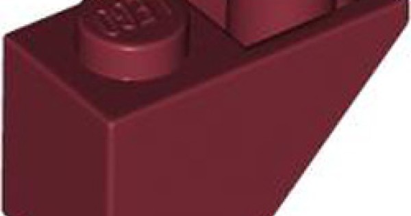 LEGO Part 4590811 - 3665 - Roof Tile 1x2 Inverted Dark Red | LEGO ...