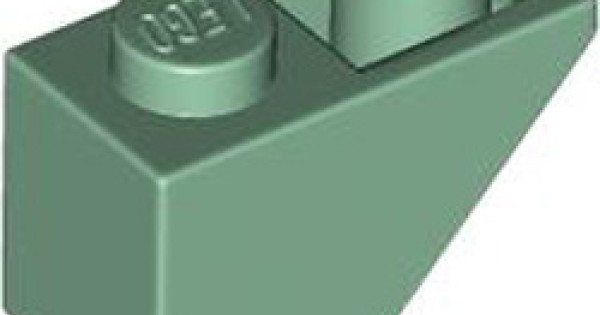 LEGO Part 4623297 - 3665 - Roof Tile 1x2 Inverted Sand Green | LEGO ...