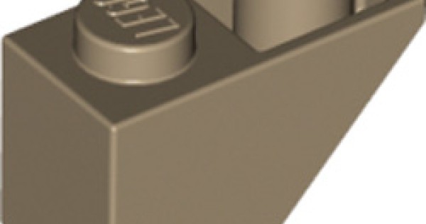 LEGO Part 6121959 - 3665 - Roof Tile 1x2 Inverted Sand Yellow | LEGO ...