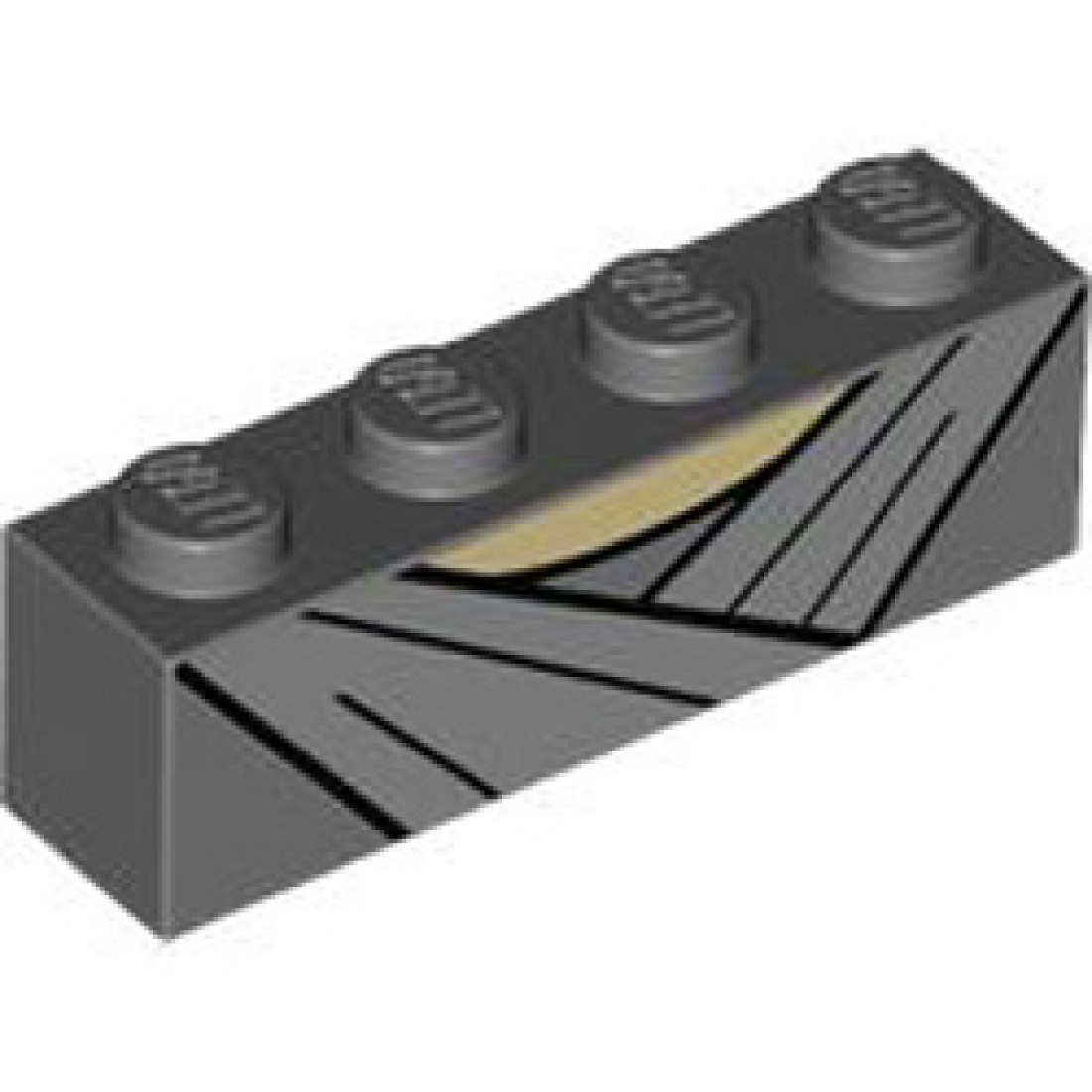LEGO Part 6213672 - 36778 - Brick 1x4 Number 30 Dark Stone Grey | LEGO ...