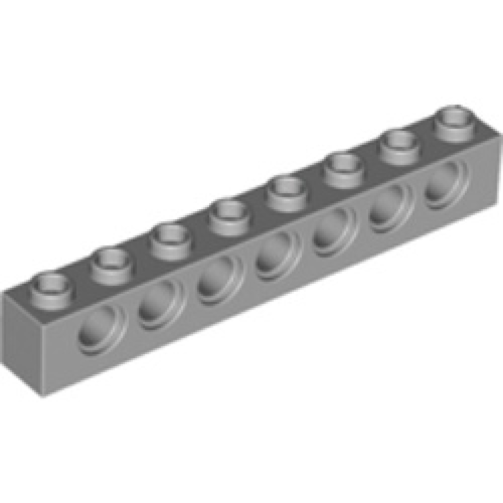 LEGO Part 4211442 - 3702 - Technic Brick 1x8 Medium Stone Grey | LEGO ...