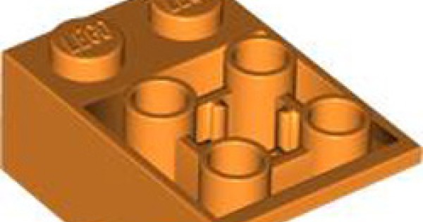 LEGO Part 4121737 - 3747 - Roof Tile 2x3/25 Degree Inverted Bright ...