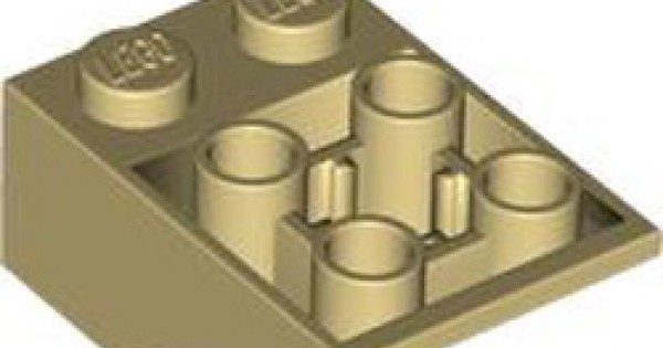 LEGO Part 4500453 - 3747 - Roof Tile 2x3/25 Degree Inverted Brick ...