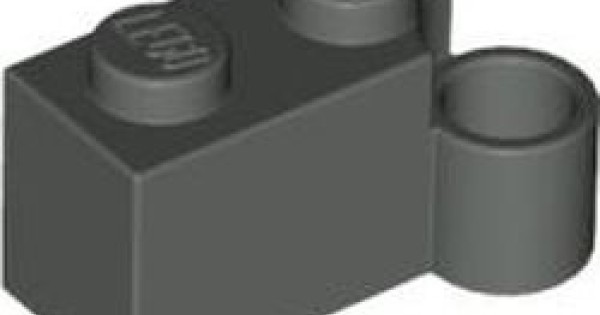 LEGO Part 4210795 - 3831 - Hinge 1x2 Lower Part Dark Stone Grey | LEGO ...
