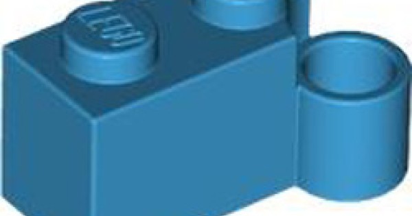 LEGO Part 6322477 - 3831 - Hinge 1x2 Lower Part Dark Azur | LEGO Bricks ...