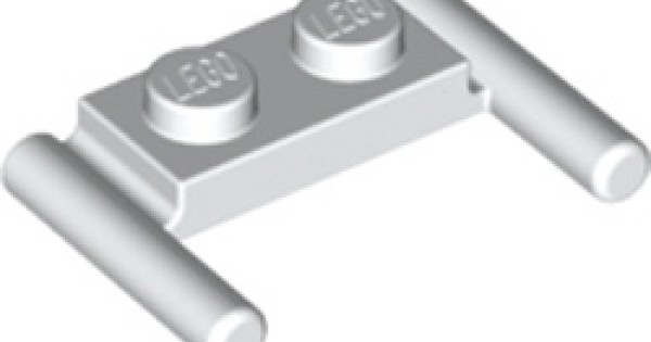 LEGO Part 383901 - 3839 - Mini Handle White | LEGO Bricks, Replacement ...