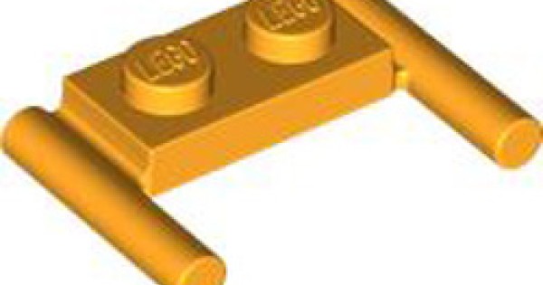 LEGO Part 6331205 - 3839 - Mini Handle Flame Yellowish Orange | LEGO ...