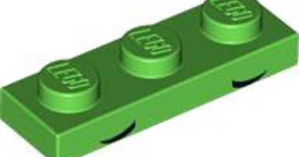LEGO Part 6228060 - 38890 - Plate 1x3 Number 20 Bright Green | LEGO ...