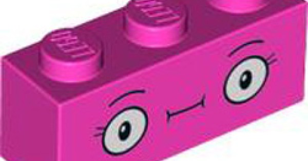 LEGO Part 6228350 - 38915 - Brick 1x3 Number 26 Bright Purple | LEGO ...