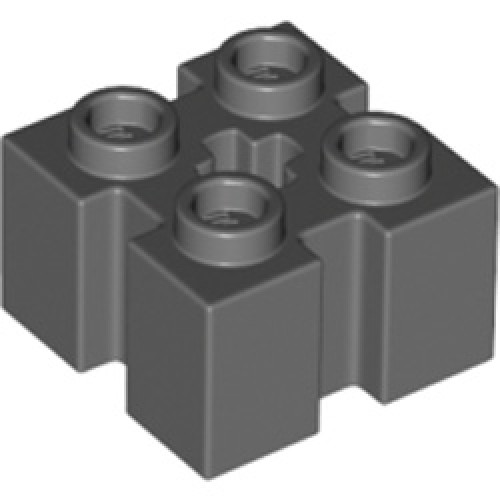 LEGO Part 4584274 - 87620 - Brick 2x2 with Angle 45 Degree Black | LEGO ...