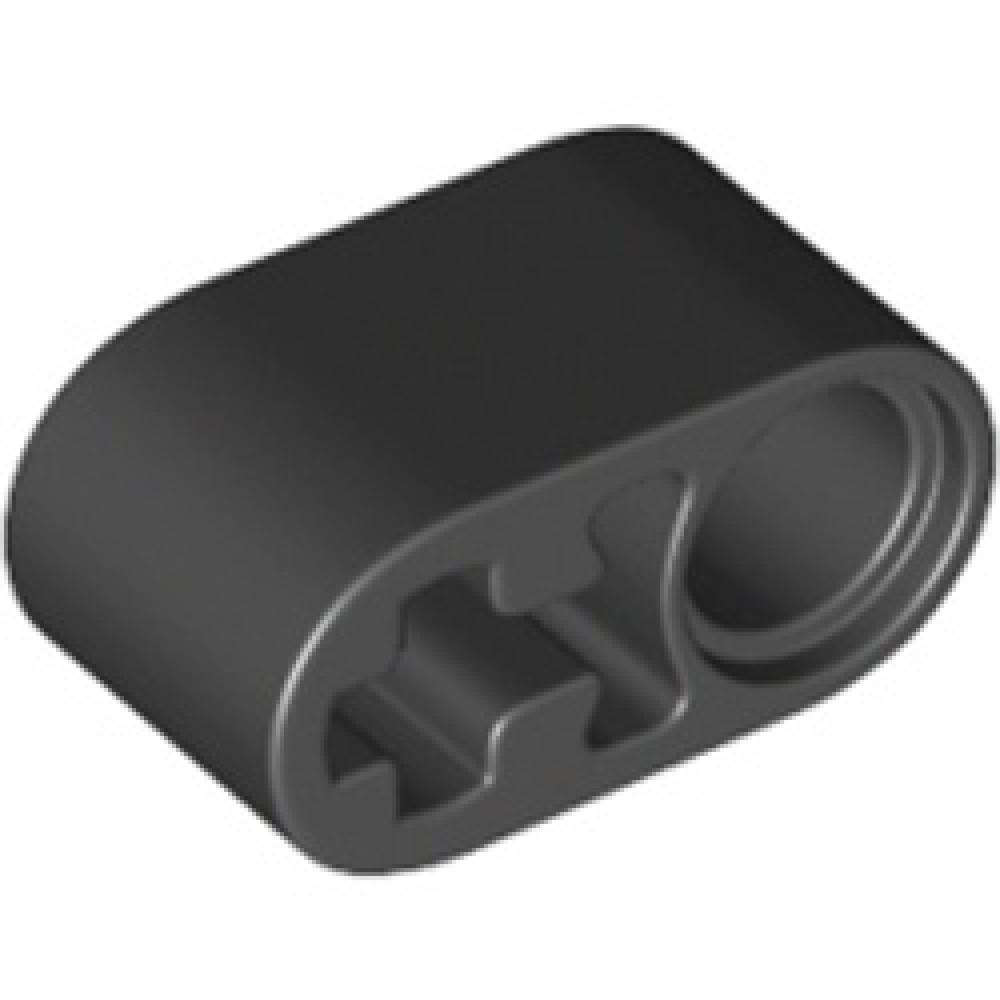 LEGO Part 6265091 - 40147 - Beam 1x2 with Cross and Hole Black | LEGO ...