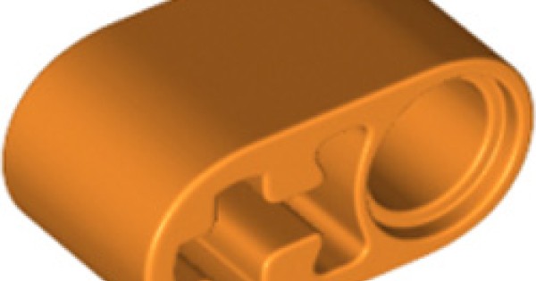 LEGO Part 6265128 - 40147 - Beam 1x2 with Cross and Hole Bright Orange ...