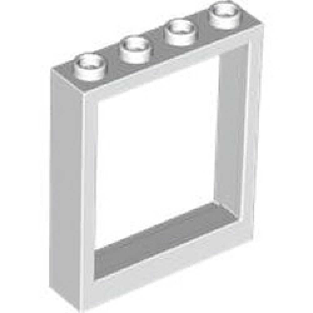 LEGO Part 6254518 - 40527 - Frame 1x4x4 White | LEGO Bricks ...