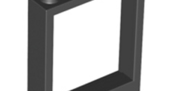 LEGO Part 6254519 - 40527 - Frame 1x4x4 Black | LEGO Bricks ...