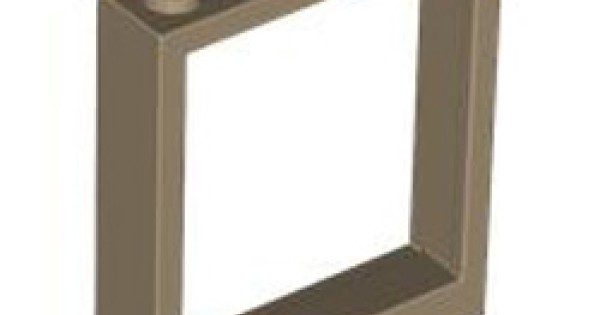 LEGO Part 6429029 - 40527 - Frame 1x4x4 Sand Yellow | LEGO Bricks ...