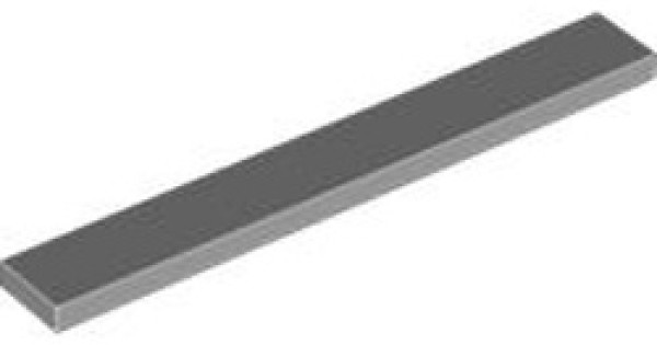 LEGO Part 4211481 - 4162 - Flat Tile 1x8 Medium Stone Grey | LEGO ...
