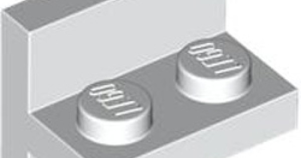 LEGO Part 6250019 - 41682 - Plate 1x2 with Vertical Tube White | LEGO ...