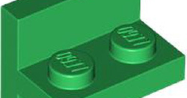 LEGO Part 6352550 - 41682 - Plate 1x2 with Vertical Tube Dark Green ...