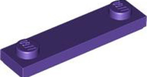 LEGO Part 6253191 - 41740 - Plate 1x4 with 2 Knobs with Under Groove ...