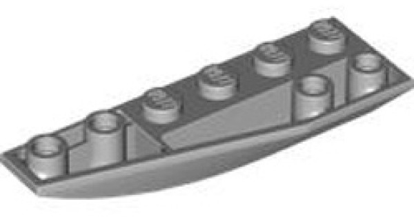LEGO Part 4260934 - 41765 - Left Shell 2x6 with Bow / Angle, Inverted ...