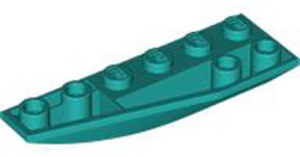 LEGO Part 6267722 - 41765 - Left Shell 2x6 with Bow / Angle, Inverted ...