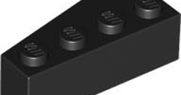 LEGO Part 6078886 - 41767 - Right Brick 2x4 with Angle Black | LEGO ...