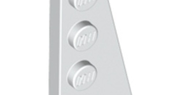 LEGO Part 4160857 - 41769 - Right Plate 2x4 with Angle White | LEGO ...